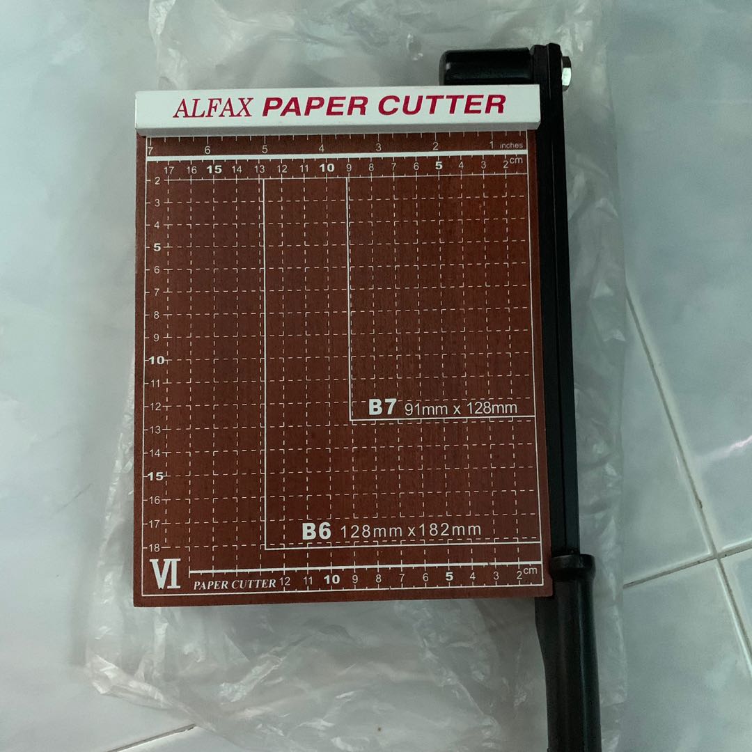 Alfax Paper Cutter VI, Hobbies & Toys, Stationery & Craft, Craft ...