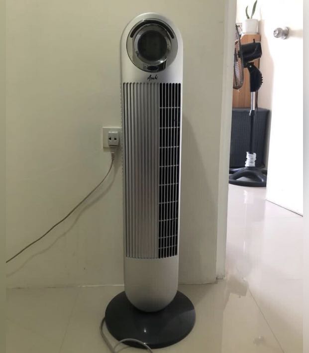 ASAHI Tower Fan, Furniture & Home Living, Lighting & Fans, Fans on ...