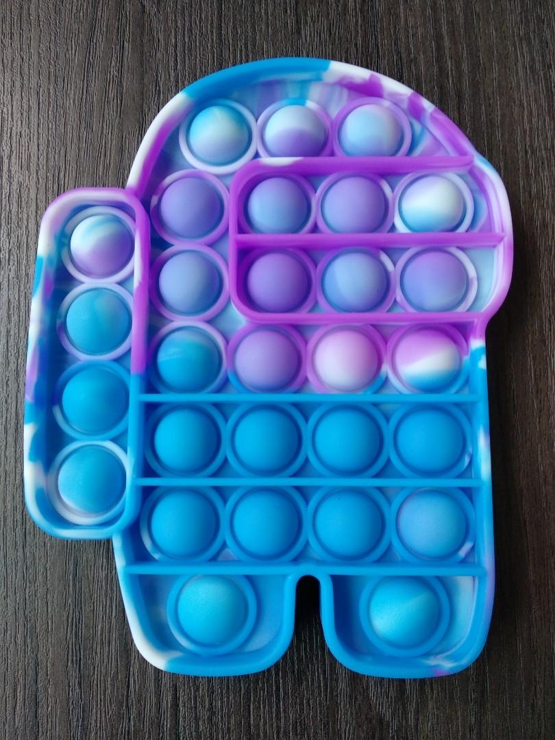 Brand New Among Us Pop it fidget toy (popit), Hobbies & Toys, Toys ...