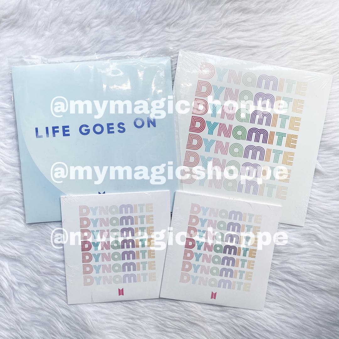 BTS Dynamite Vinyl and CD, Hobbies & Toys, Music & Media, Vinyls on ...