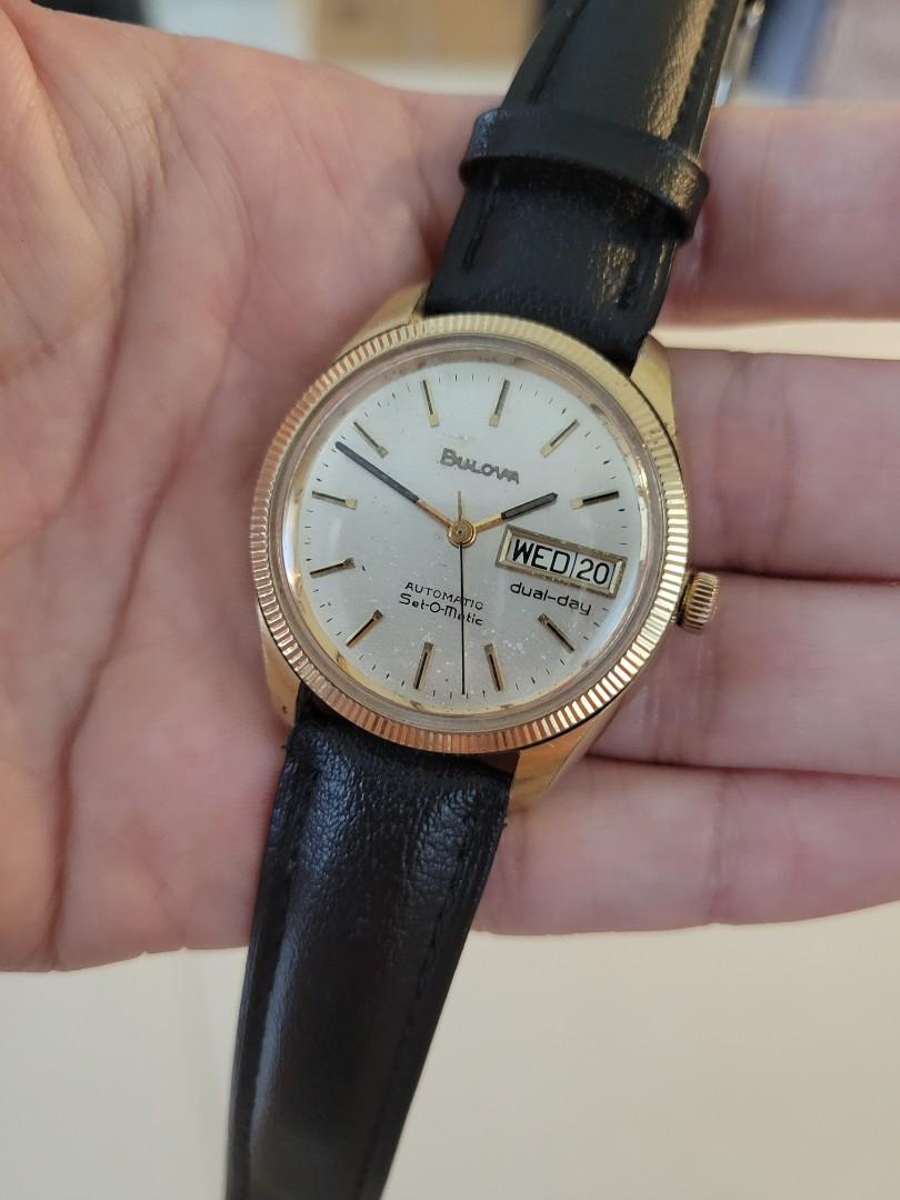 Bulova Set O Matic Dual Day Automatic Men Ladies Watch, Luxury, Watches ...