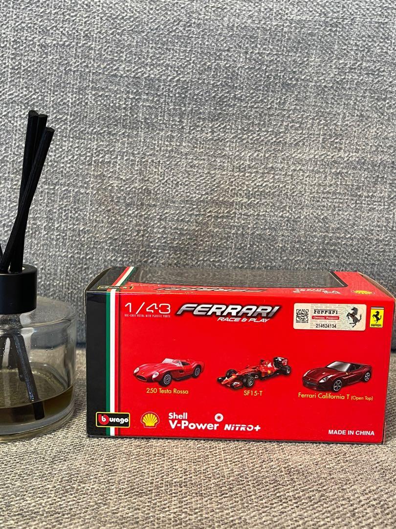 Burago Shell V power edition 250 Testa Rossa, Hobbies & Toys, Toys ...