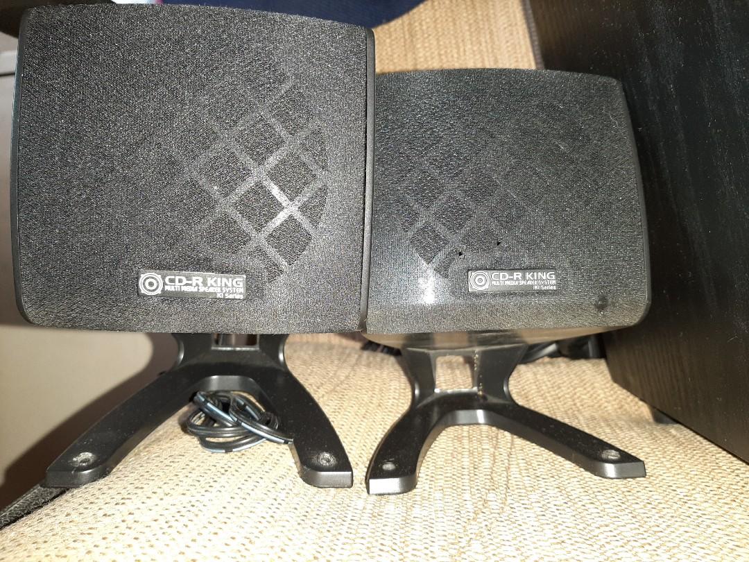 Cdr King Multimedia Speaker System (Used), Audio, Soundbars, Speakers ...