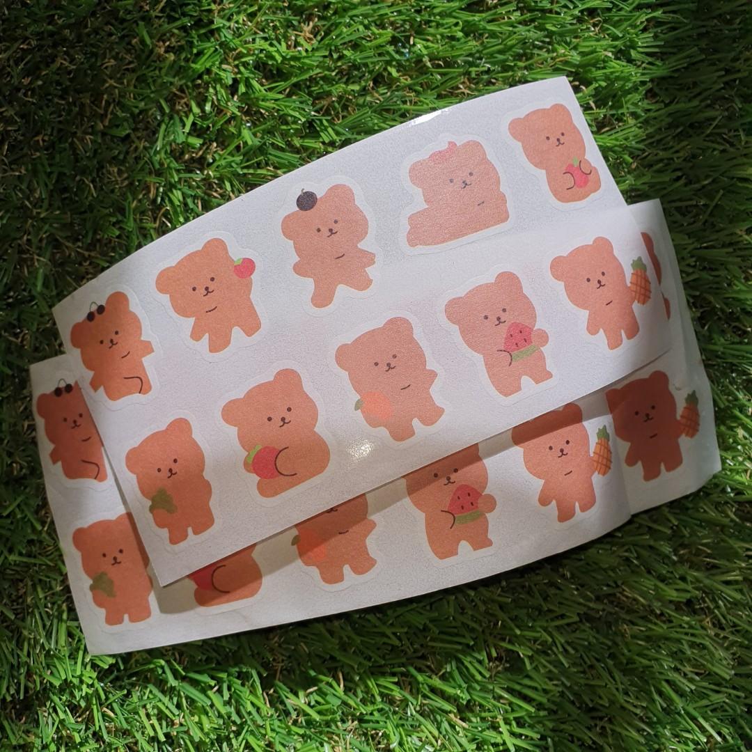 [reserved] bear sticker sheets!, Hobbies & Toys, Stationery & Craft ...