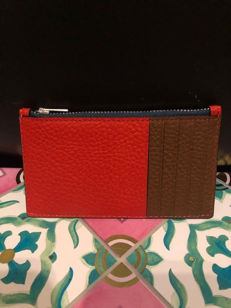Coach x Marvel Spider-Man Leather Card Case, Luxury, Bags & Wallets on ...