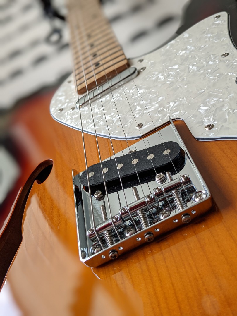 Craftsman Telecaster TL40 semi hollow, Hobbies & Toys, Music & Media ...