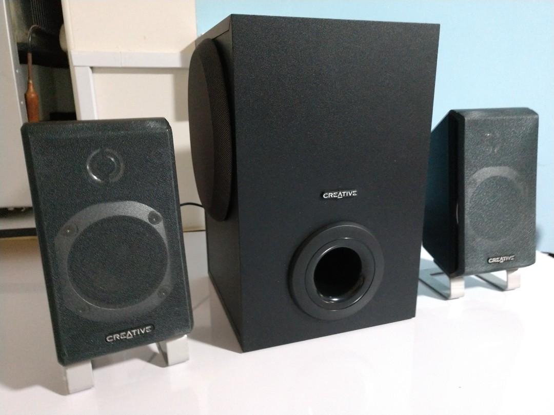 Creative Inspire T3000 3 Piece Speaker System, Audio, Soundbars ...