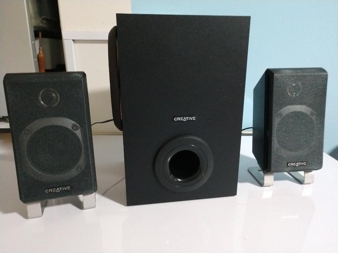 Creative Inspire T3000 3 Piece Speaker System, Audio, Soundbars ...