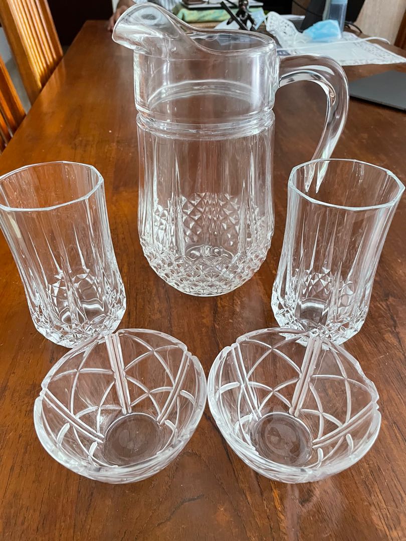 Crystal jug, Furniture & Home Living, Kitchenware & Tableware, Pitchers ...