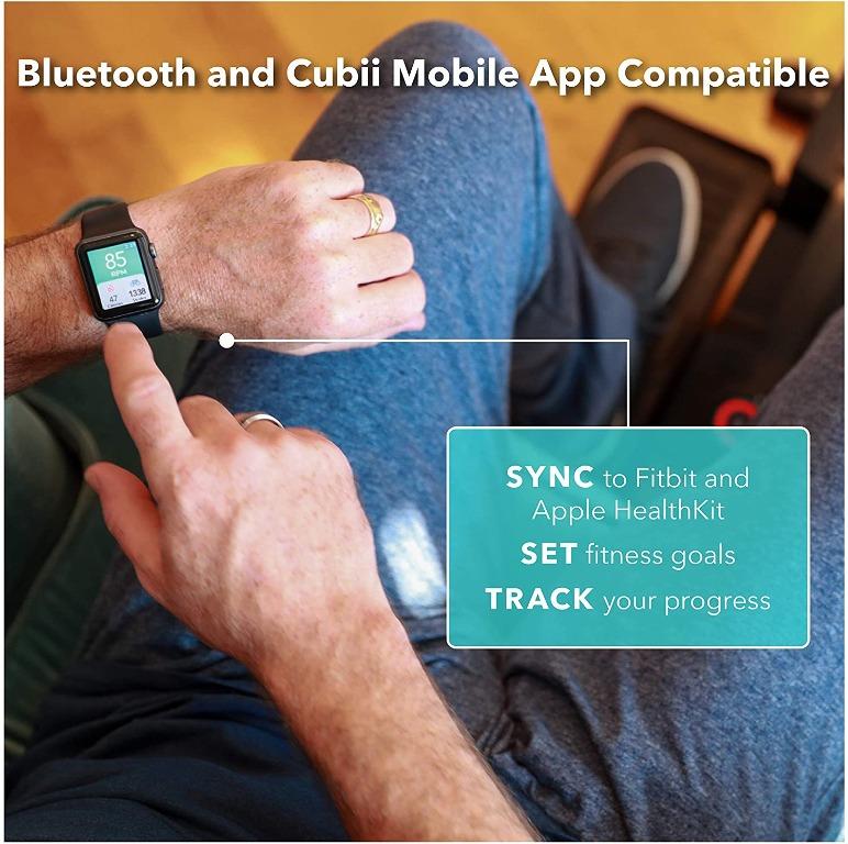 Cubii Pro Seated Elliptical + Cushii Lateral Lumbar Support Cushion ...