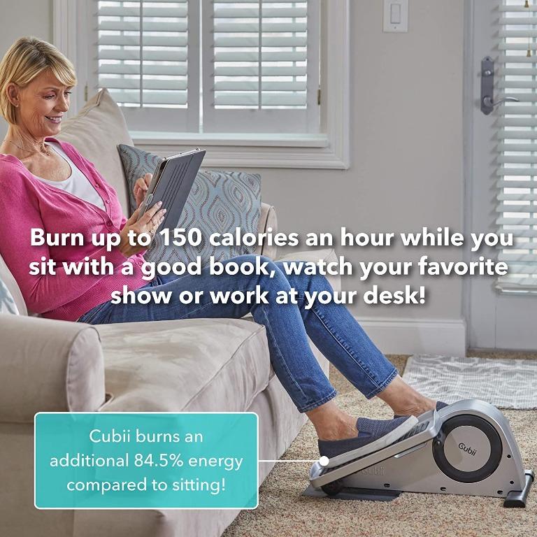 Cubii Pro Seated Elliptical + Cushii Lateral Lumbar Support Cushion ...