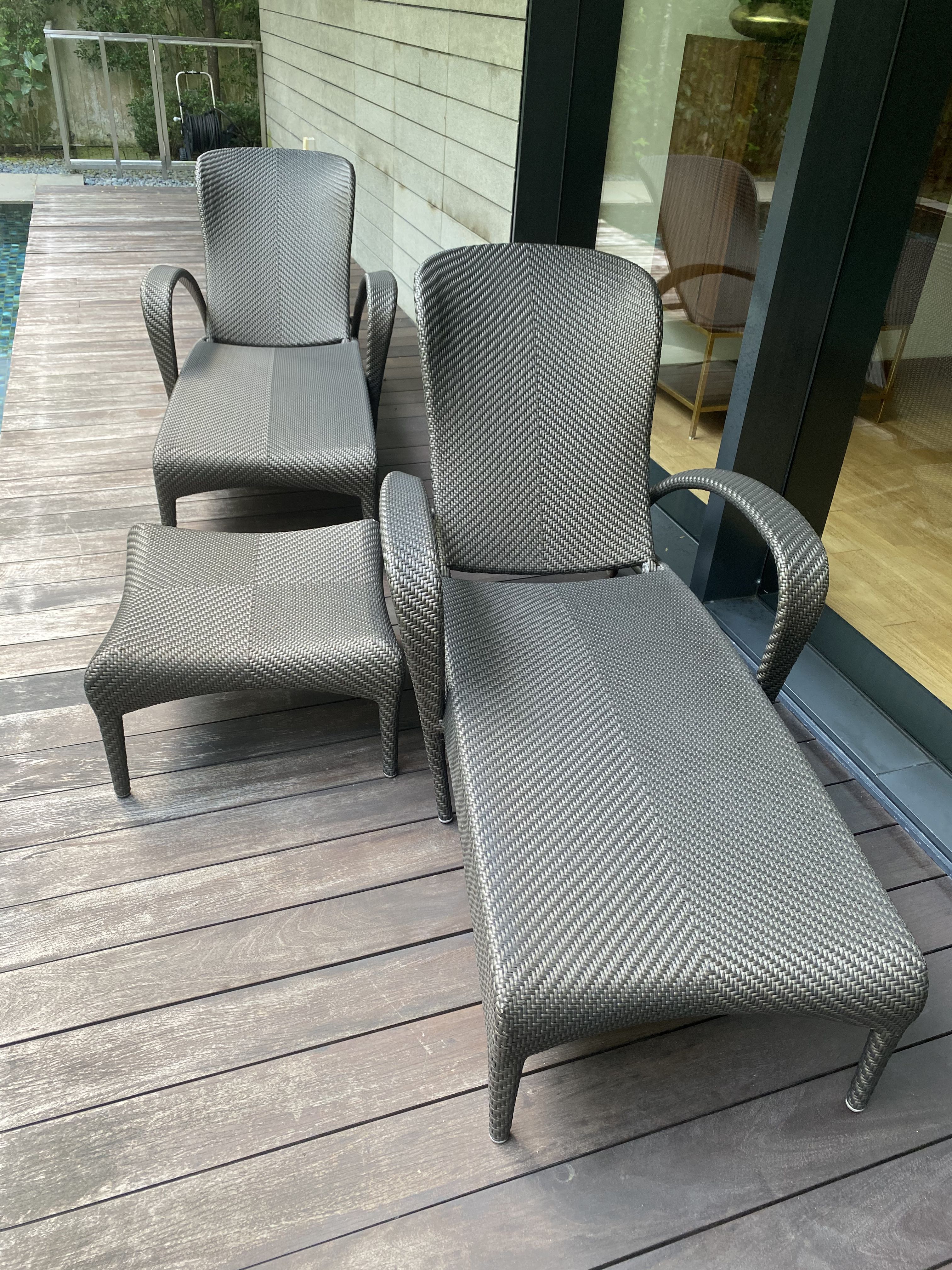 Dedon Tango outdoor beach chair / lounger , Furniture & Home Living ...