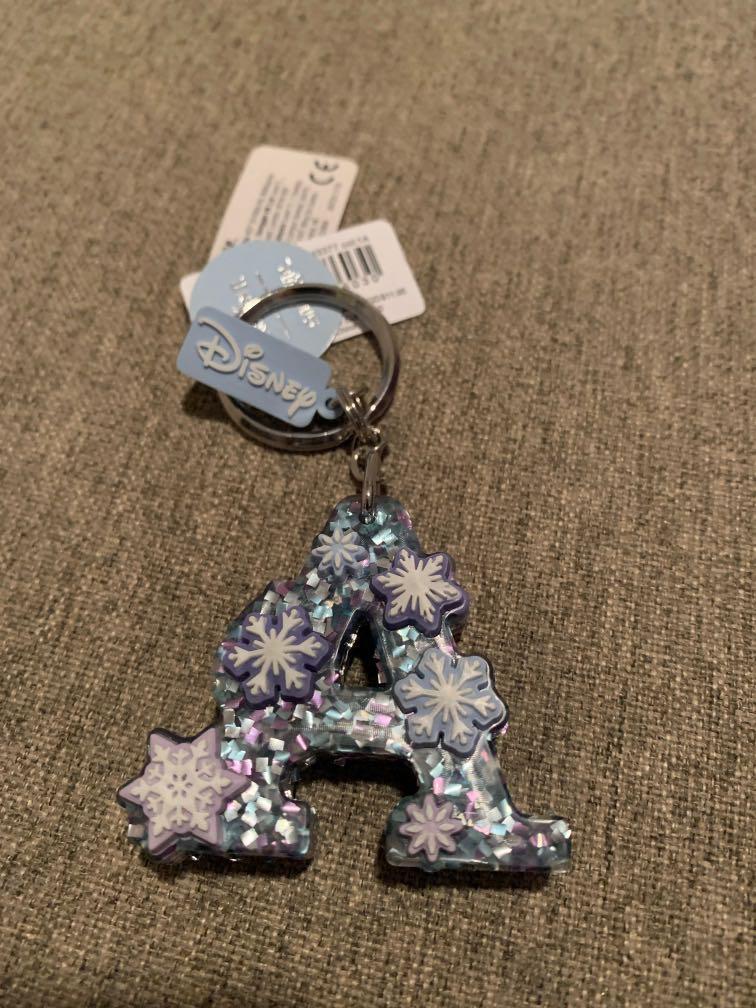 Disney smiggle frozen Elsa alphabet A key chain, 興趣及遊戲, 手作＆自家設計, 文具 ...
