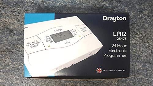 Drayton 25476 LP722 (Mk4) 2 Channel Programmer, White, Audio, Other ...