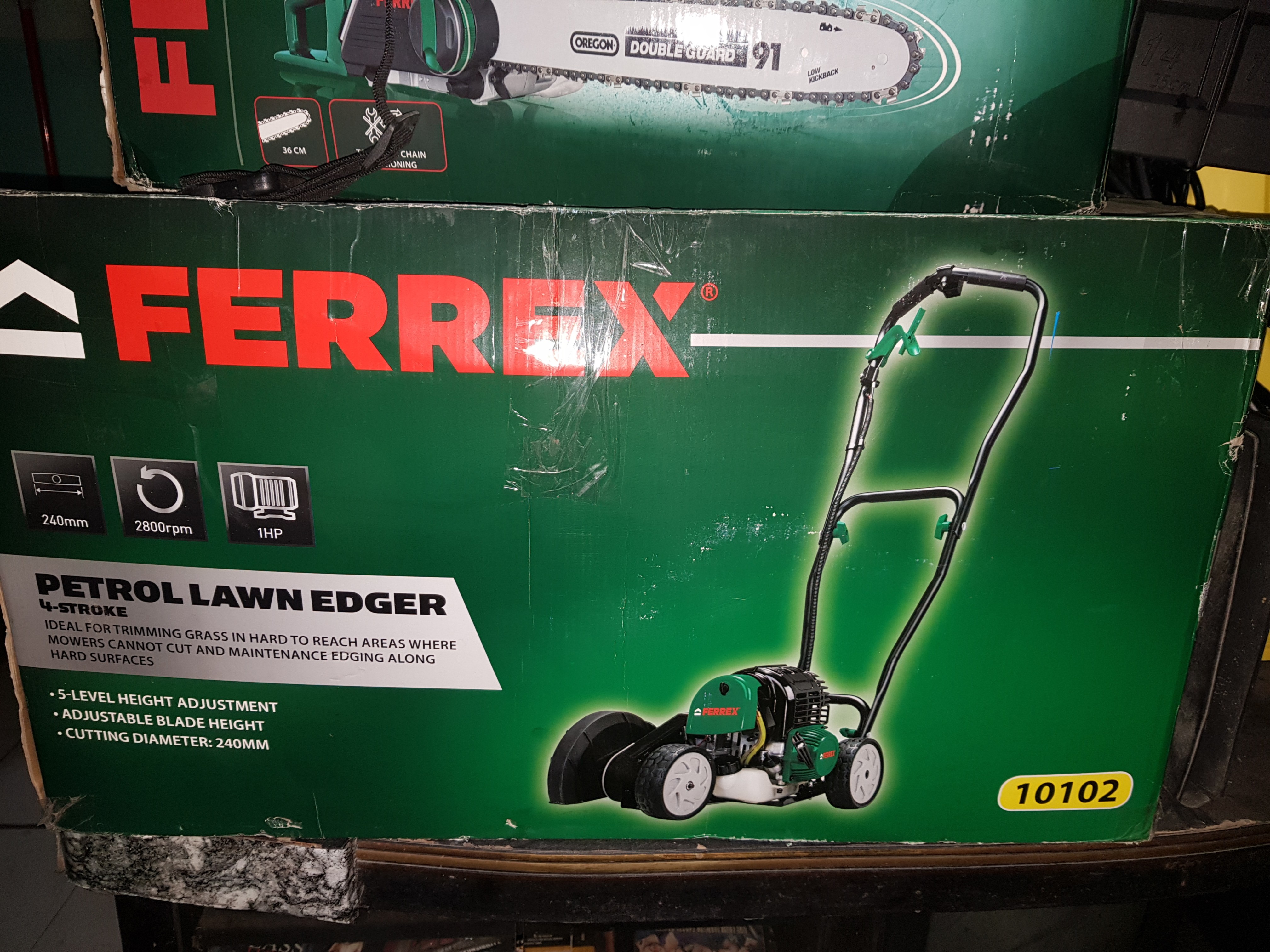 Ferrex Lawn edger, Furniture & Home Living, Gardening, Grass Mowers ...