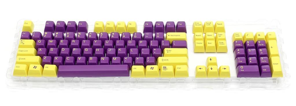 Filco SA Uniform R3 Profile keycaps (By Signature Plastic) - Yellow ...