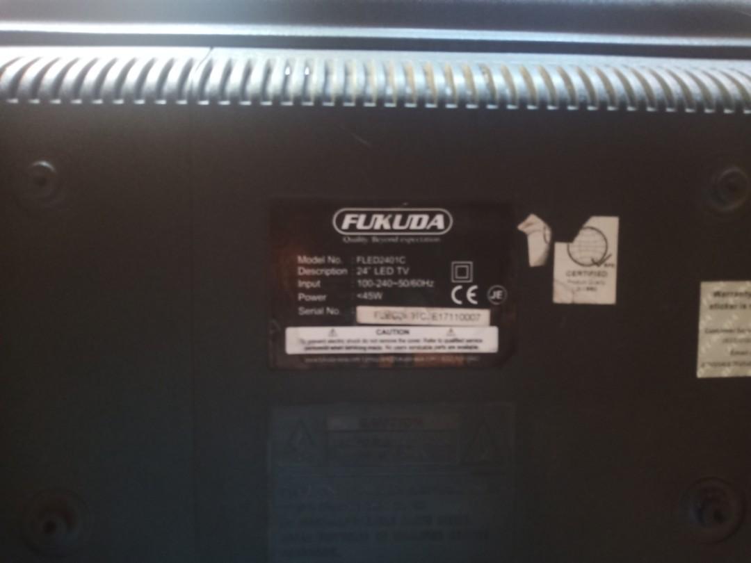 Fukuda 24 inch Led Tv, TV & Home Appliances, TV & Entertainment, TV on ...