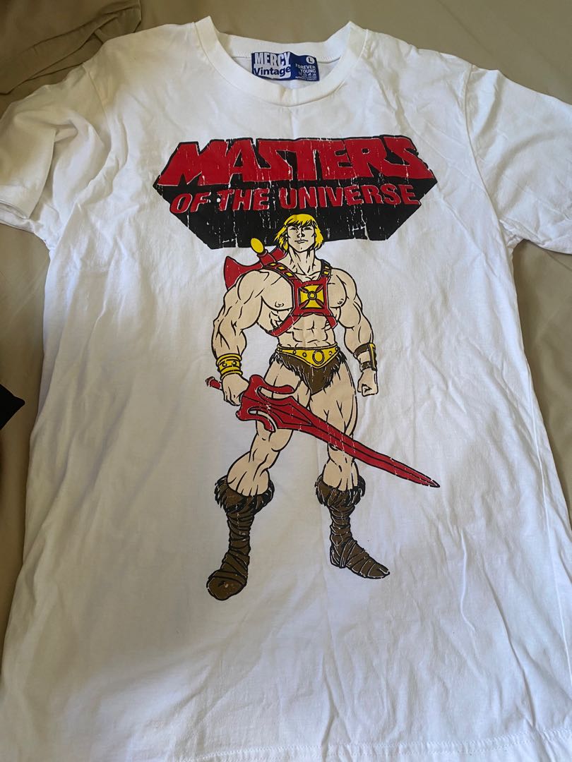 He Man Masters of the Universe Tee, Men's Fashion, Tops & Sets, Tshirts ...
