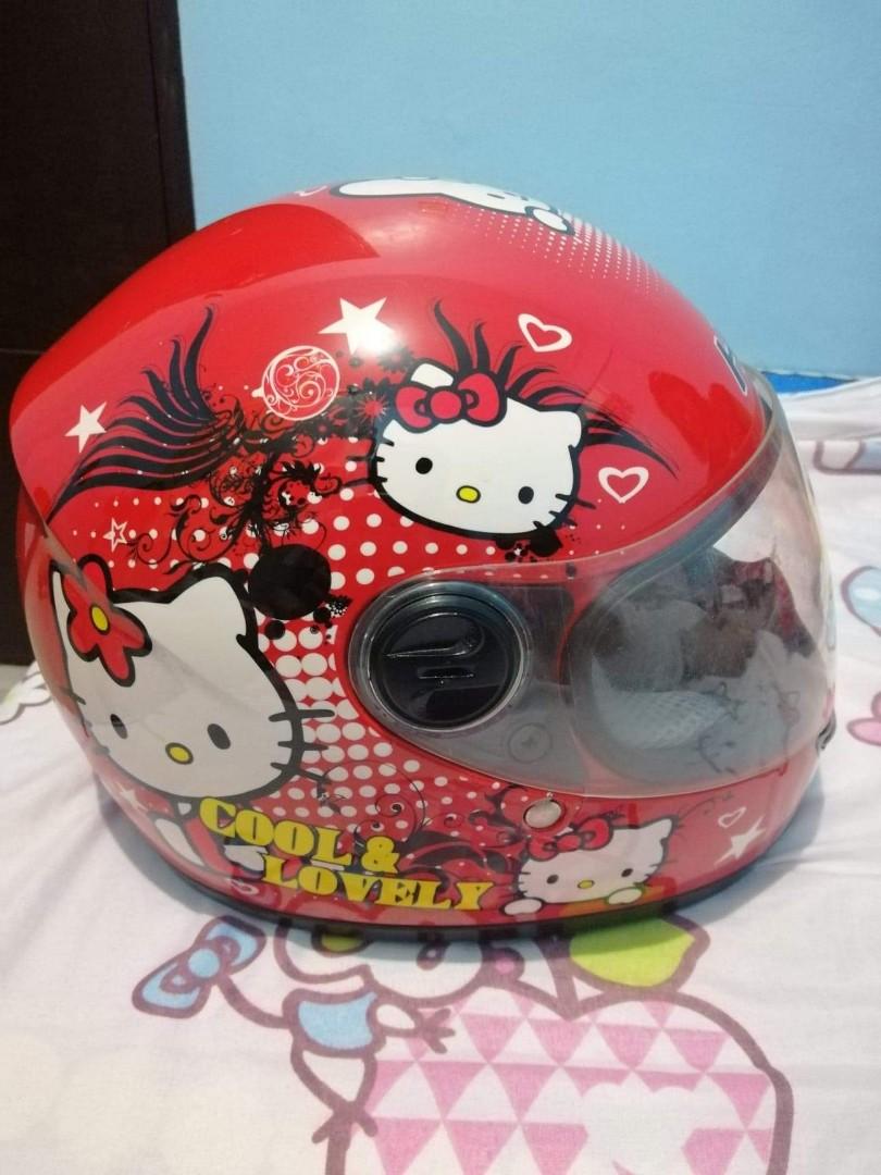 Hello Kitty Helmet for kids, Motorbikes, Motorbike Parts & Accessories ...