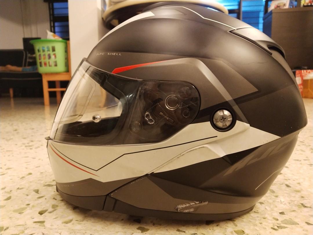HJC Modular Helmet IS MAX 2, Motorcycles, Motorcycle Apparel on Carousell