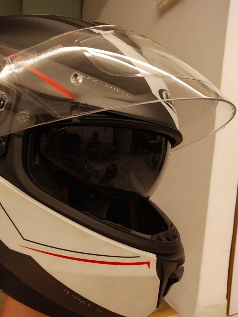 HJC Modular Helmet IS MAX 2, Motorcycles, Motorcycle Apparel on Carousell