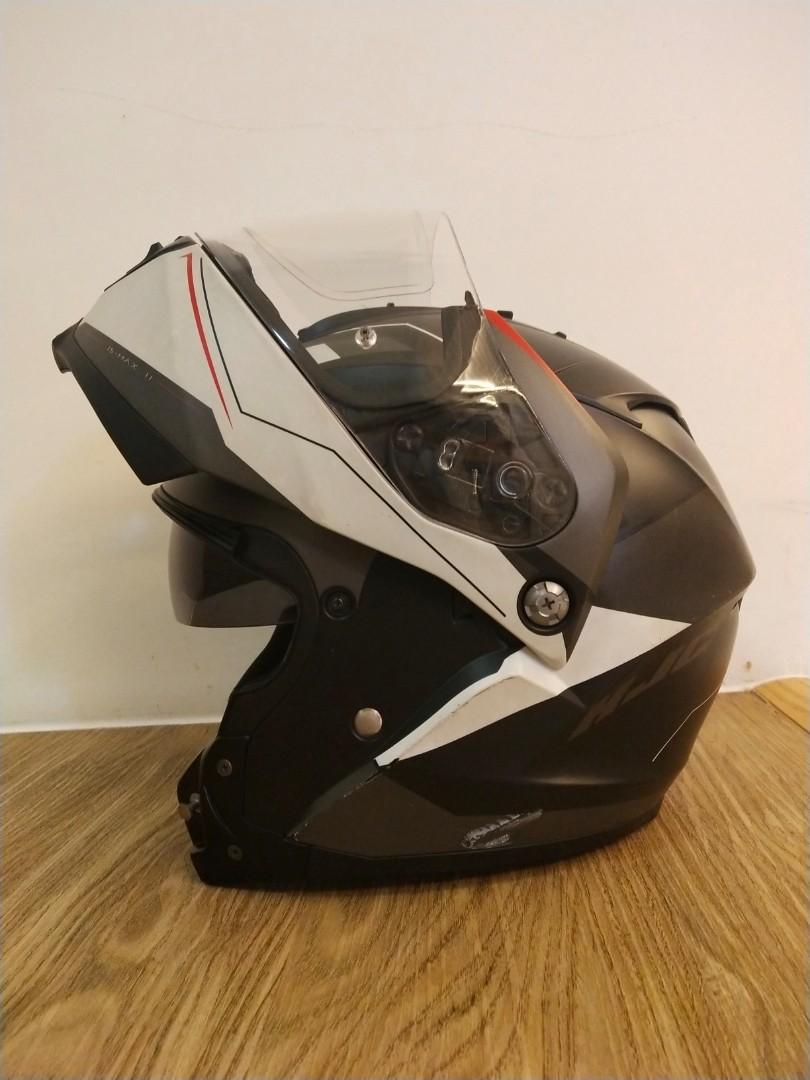 HJC Modular Helmet IS MAX 2, Motorcycles, Motorcycle Apparel on Carousell