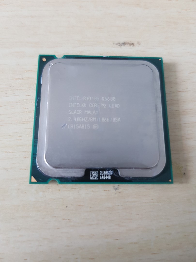 Intel cpu Core 2 quad, Computers & Tech, Parts & Accessories, Computer ...