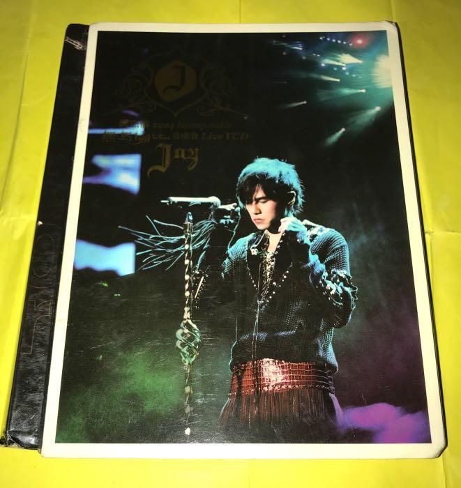 JAY CHOU 周杰倫 - 2004 INCOMPARABLE LIVE VCD SET (DISC 2 MISSING), Hobbies & Toys, Music & Media ...
