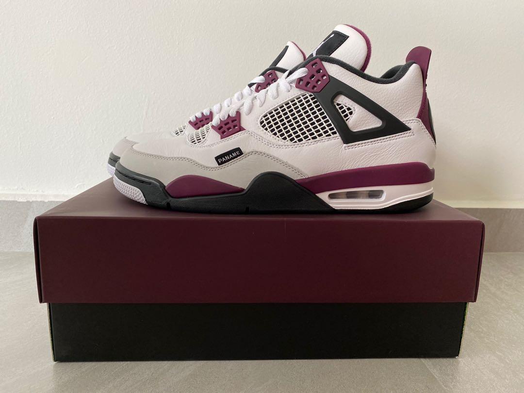 Jordan 4 psg, Men's Fashion, Footwear, Sneakers on Carousell