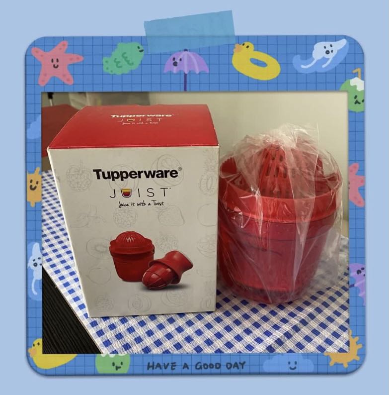 Juist Juicer (Tupperware Authentic), TV & Home Appliances, Kitchen ...