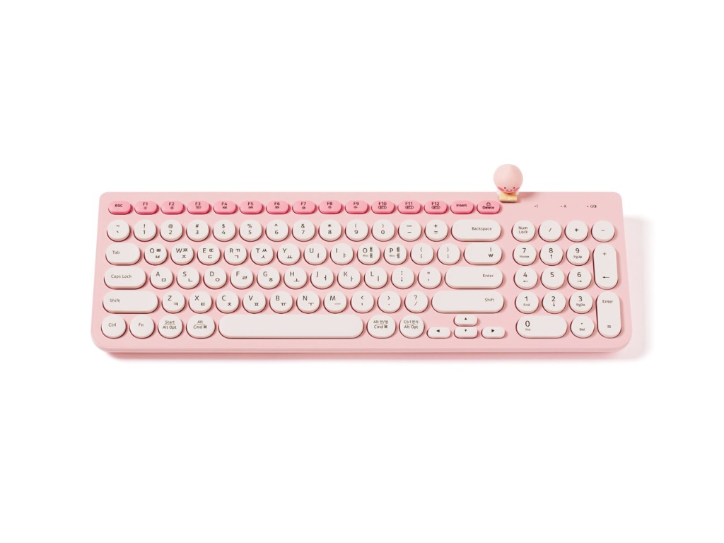 Kakao Friends 代購 BT Wireless Keyboard-Apeach 藍牙 鍵盤 無線鍵盤 公仔 面交 全新, 電腦＆科技 ...