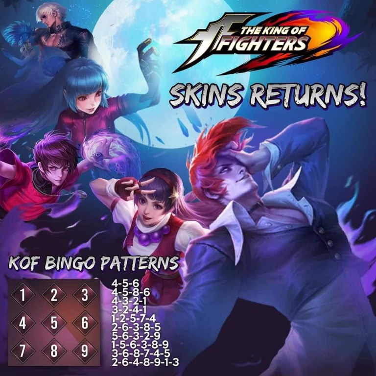 KOF BINGO ENCORE [MOBILE LEGENDS DIAMONDS ML Diamonds MLBB Diamonds ...