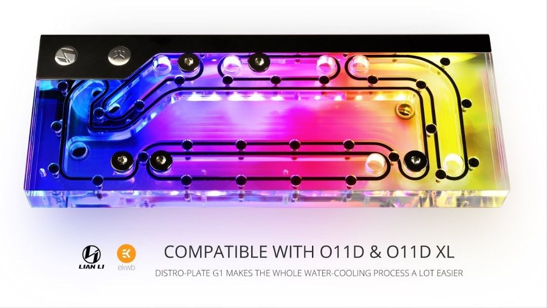 (Pre-Order - Free Delivery) Lian Li PC-O11D Distro-Plate G1 Designed by ...