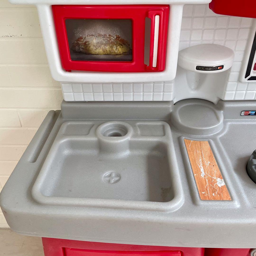 Little Tikes Red Kitchen Pretend Play, Hobbies & Toys, Toys & Games on ...