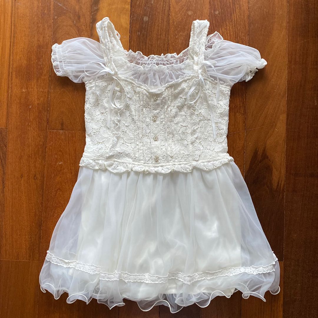 liz lisa lace lolita top, Women's Fashion, Tops, Blouses on Carousell
