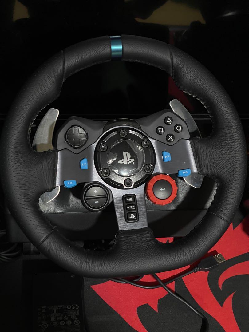 Logitech G29 Steering Wheel + Shifter (PC / PS), Video Gaming, Gaming ...