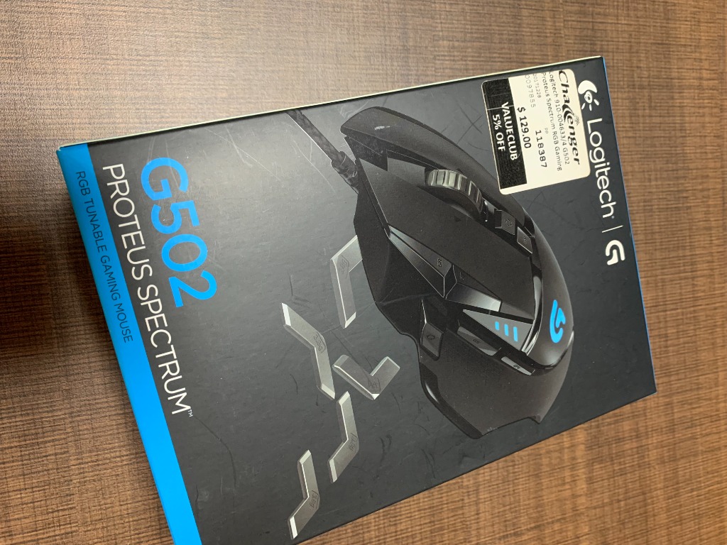 Logitech G502 Proteus Spectrum, Computers & Tech, Parts & Accessories ...