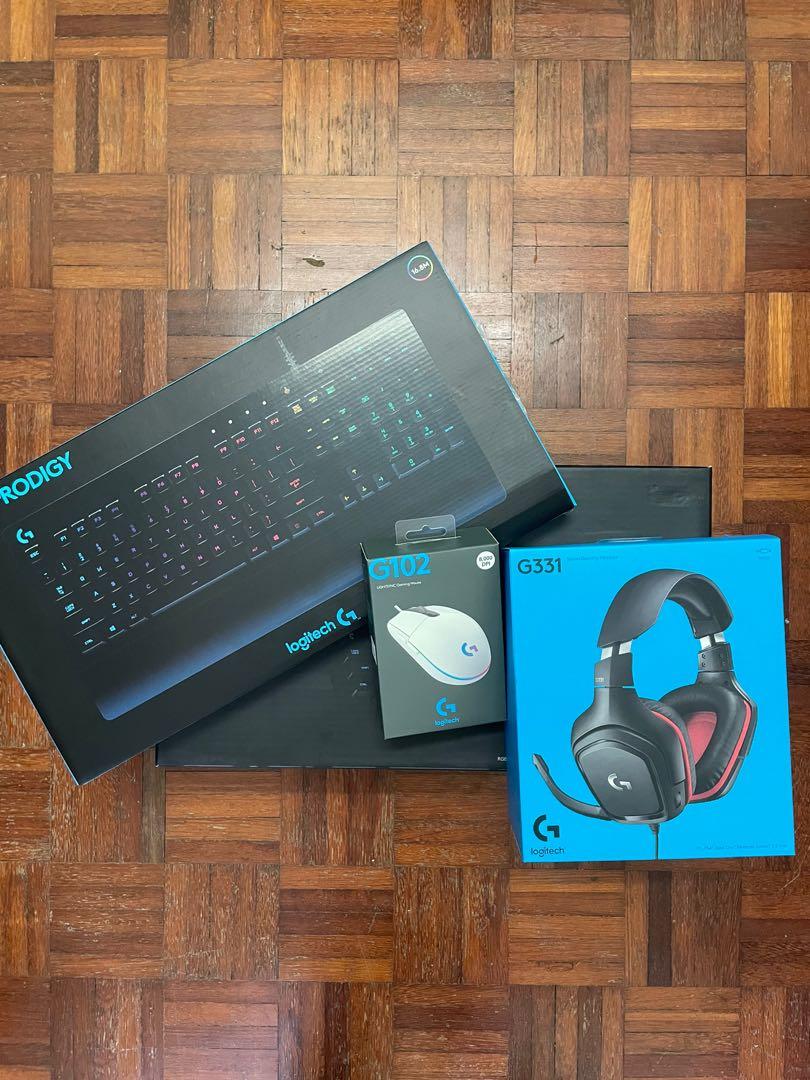 Logitech Gaming Bundle Pack Computers Tech Parts Accessories Mouse Mousepads On Carousell