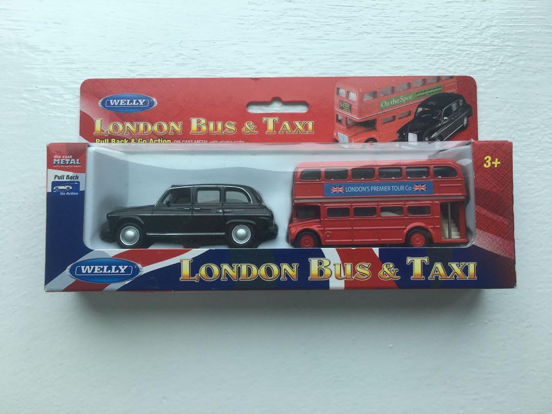 London Bus & Taxi Model, Hobbies & Toys, Toys & Games on Carousell