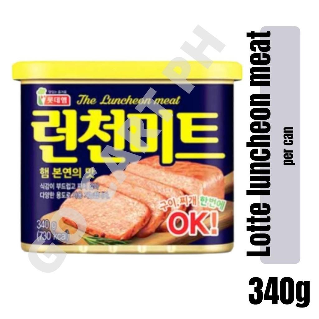 Lotte Luncheon Meat 340g, Food & Drinks, Packaged & Instant Food on ...