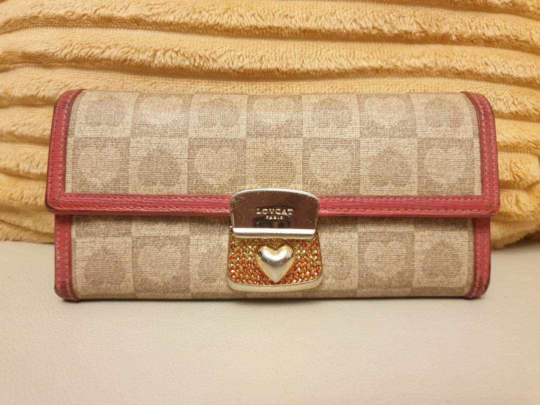 Lovcat Long Trifold Wallet, Women's Fashion, Bags & Wallets, Wallets ...