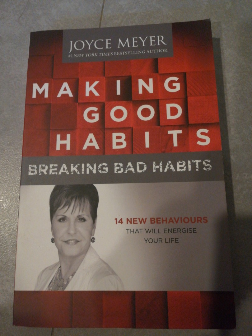 Making Good Habits, Breaking Bad Habits by Joyce Meyer, Hobbies & Toys ...