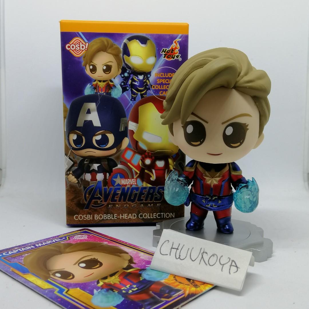 Marvel Captain Marvel CosB Cosbaby by Hot Toys mini figure, Hobbies ...