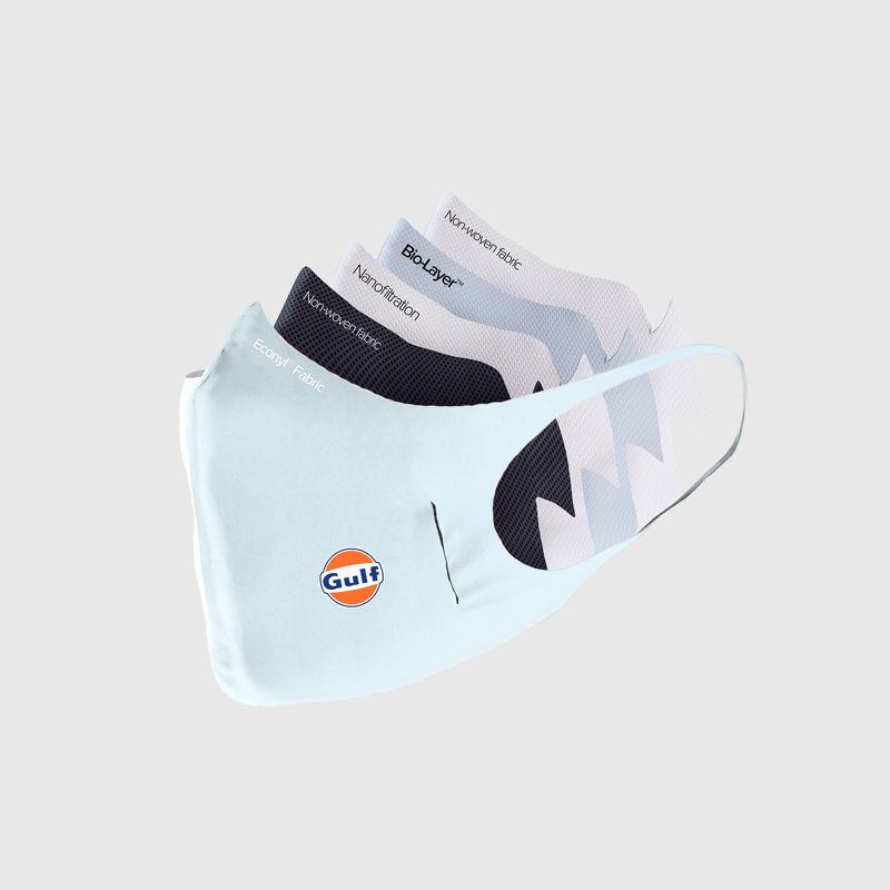 Mclaren F1 Official Gulf Team U-Mask Face Mask, Sports Equipment ...
