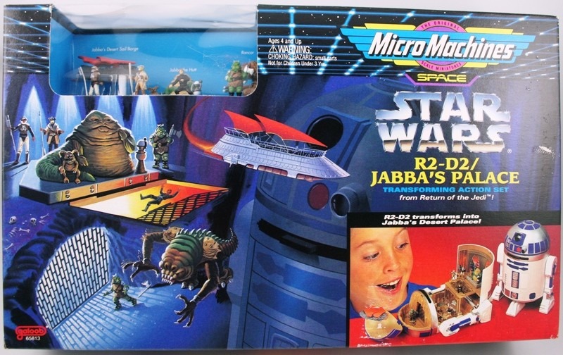 Micro Machines R2D2 / Jabba’s Palace, Hobbies & Toys, Toys & Games on ...