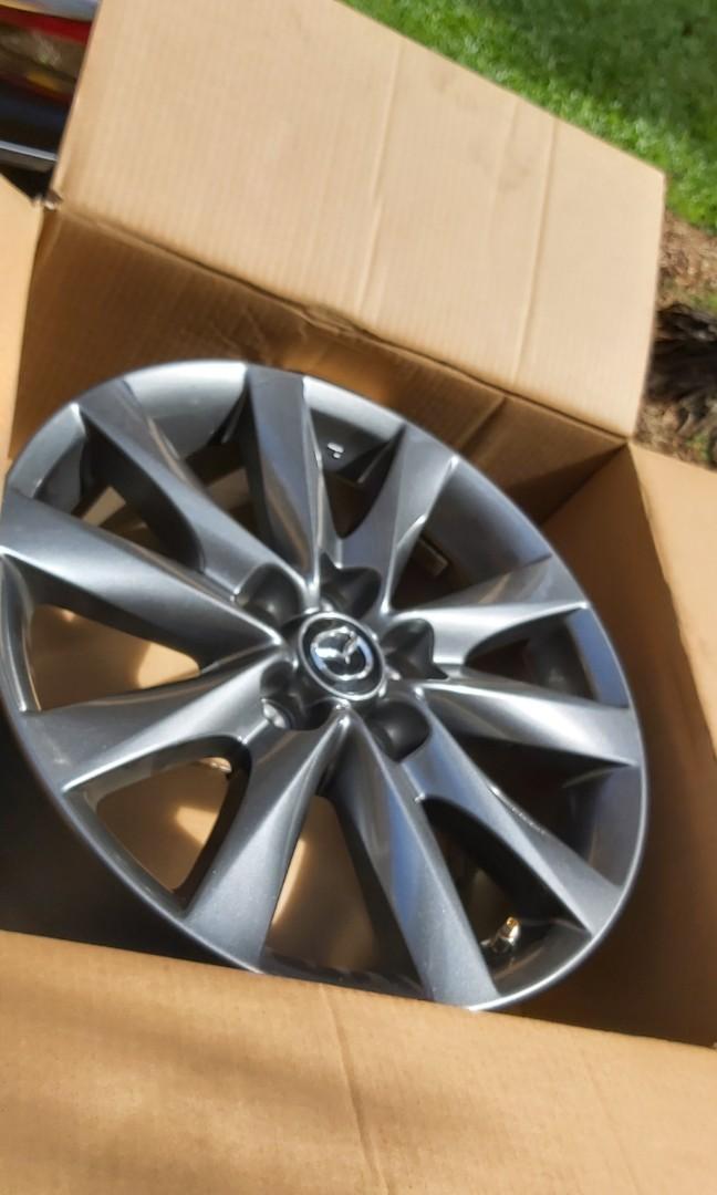 *MINT* Mazda 6 gun metal dark grey 17" rims!, Car Accessories, Tyres ...