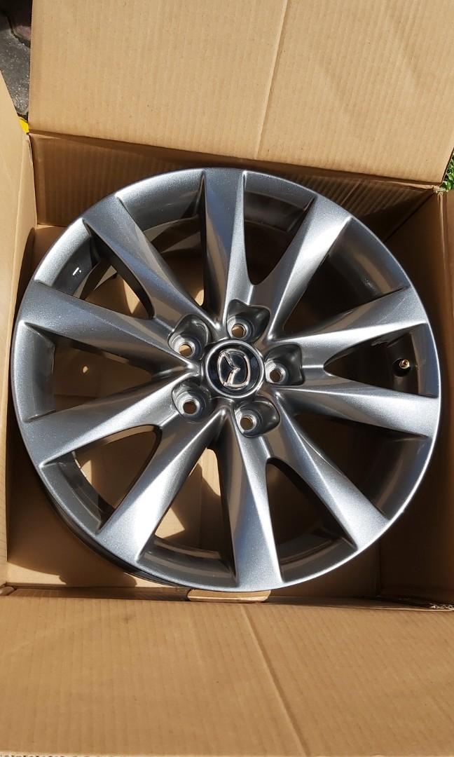 *MINT* Mazda 6 gun metal dark grey 17" rims!, Car Accessories, Tyres ...