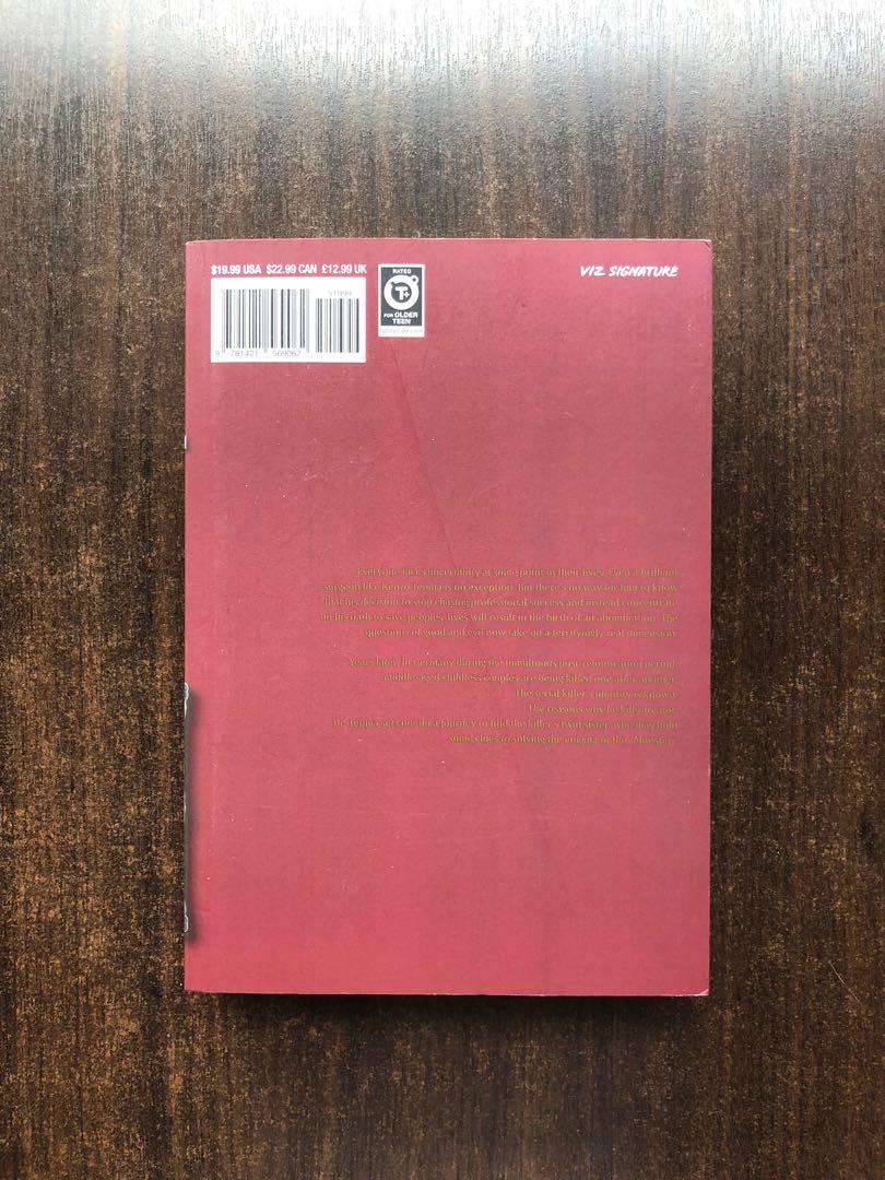 Monster Perfect Edition Vol 1 by Naoki Urasawa, Hobbies & Toys, Books ...