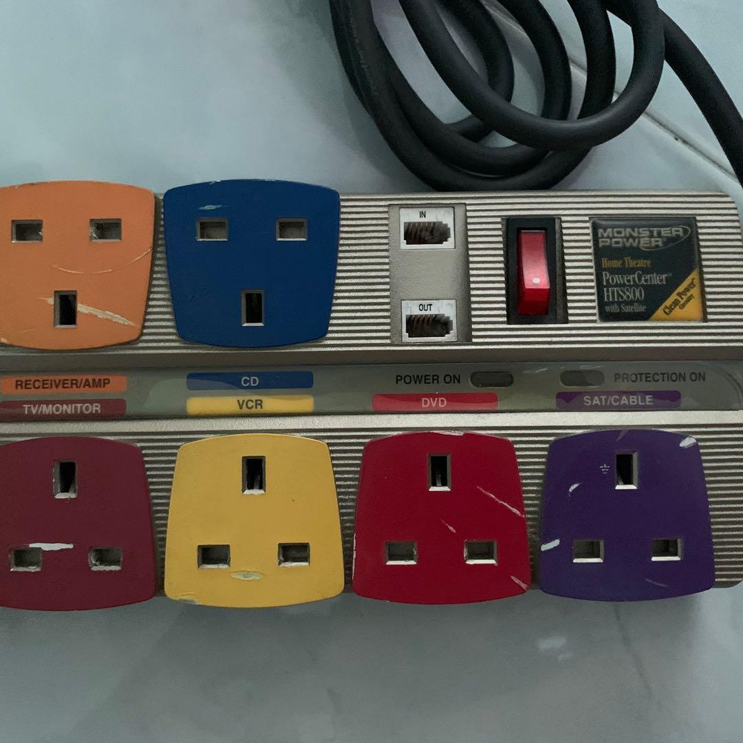 Monster Power HT800 Home Theater PowerCenter, TV & Home Appliances, TV ...