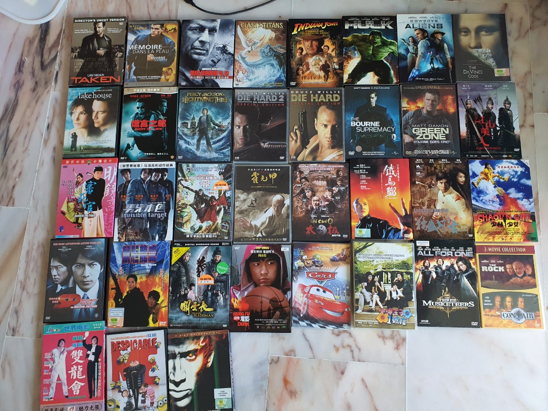 Movie DVDs for free, Hobbies & Toys, Music & Media, CDs & DVDs on Carousell